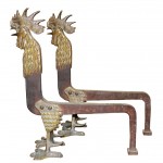 A Pair of 19th century French Chenets (Andirons). | David L. Merryman